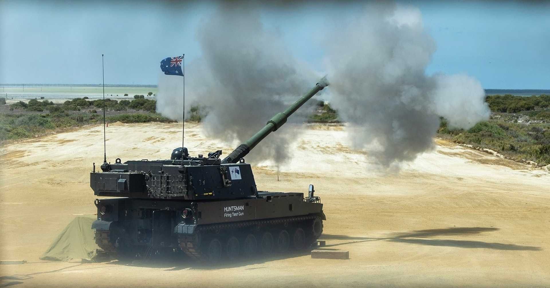 Australia receives first AS9 Huntsman self-propelled howitzer from South Korea